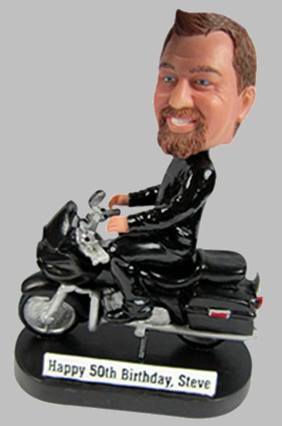 Harley davidson bobblehead [839]- $105.78 - Custom bobblehead ...